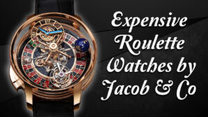 $620K Jacob & Co Casino Watch | A Roulette Watch with a Working Wheel