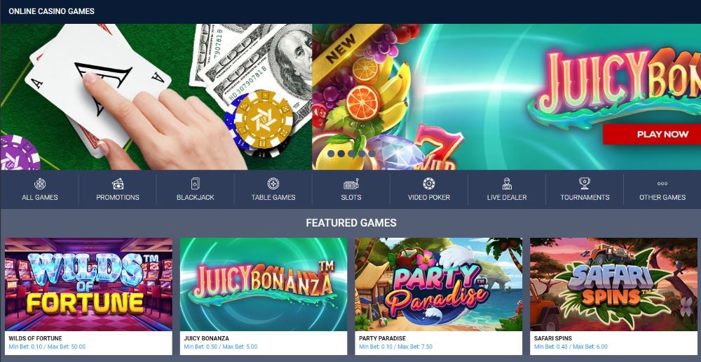 BetUS Sportsbook and Casino Introduction