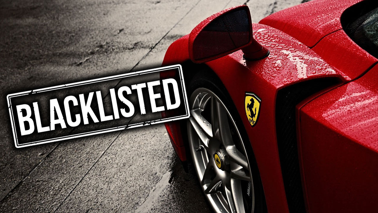 Numerous Celebs Fall Victim to Ferrari's Blacklist